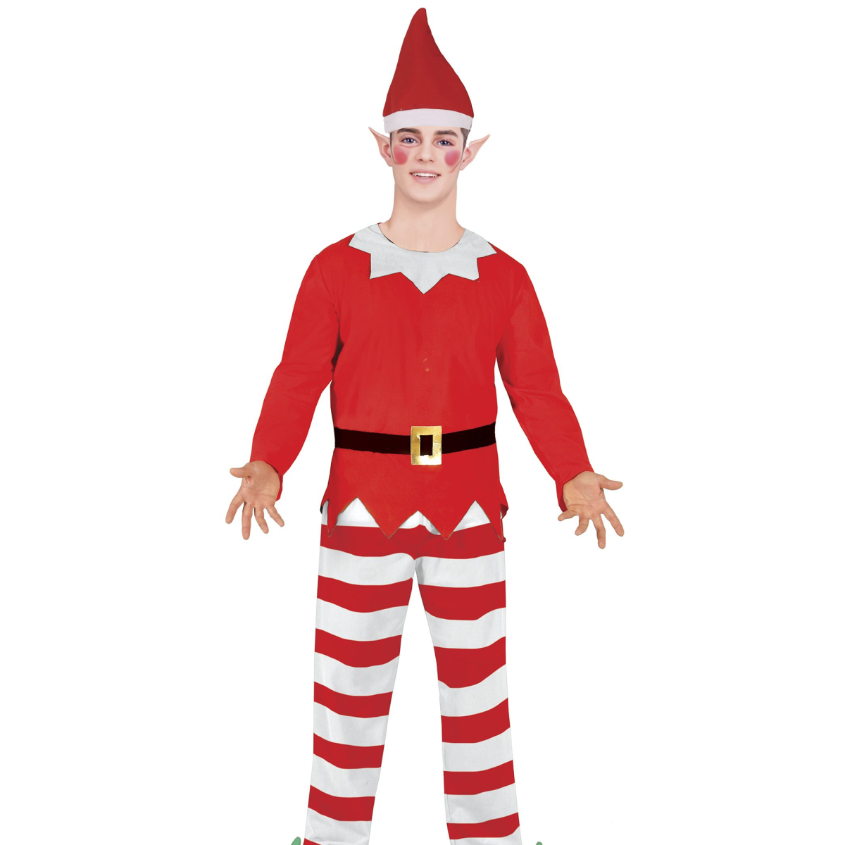 Fato Elfo Traquinas Adulto - Mascarilha