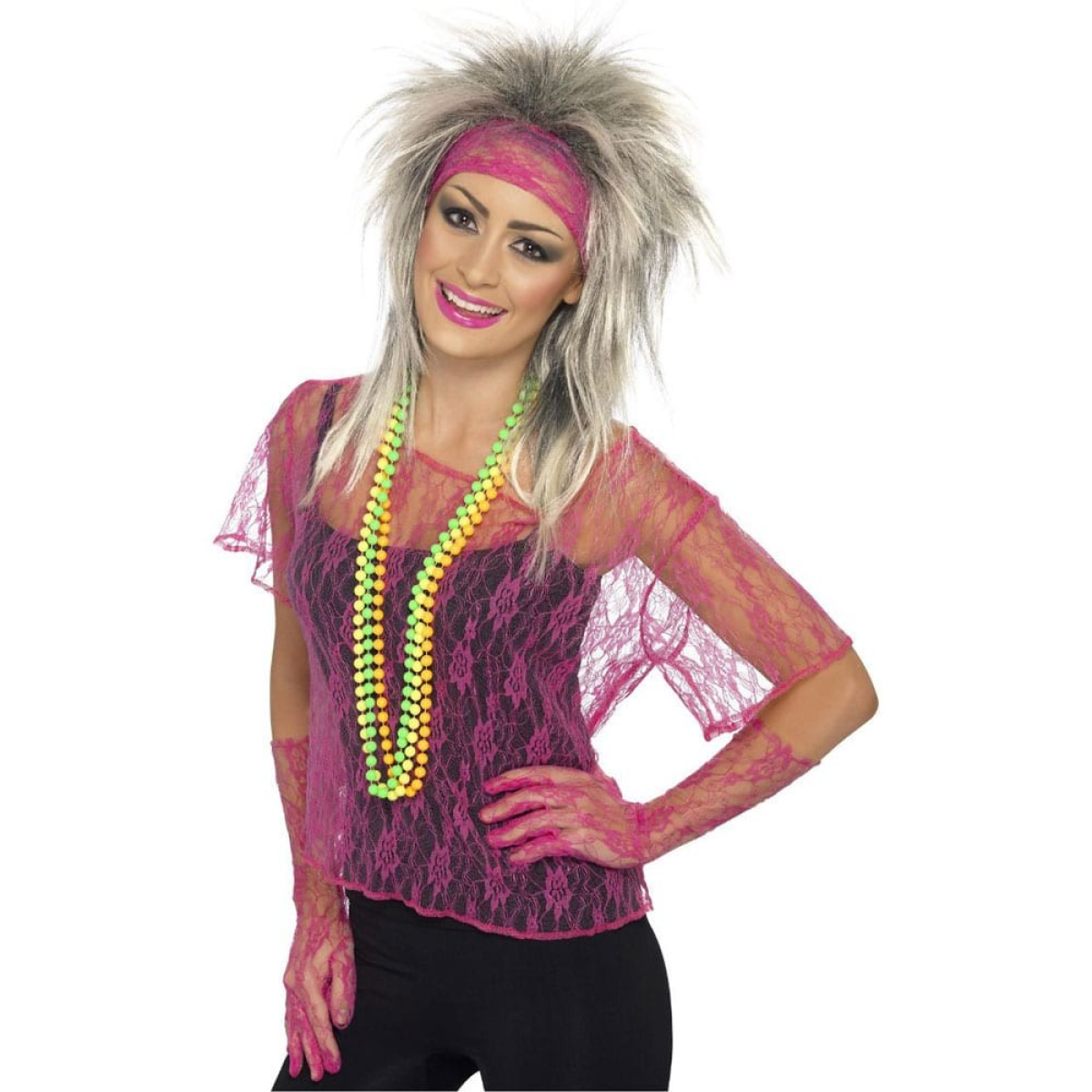 Conjunto Anos 80 com 3 Peças - Mascarilha