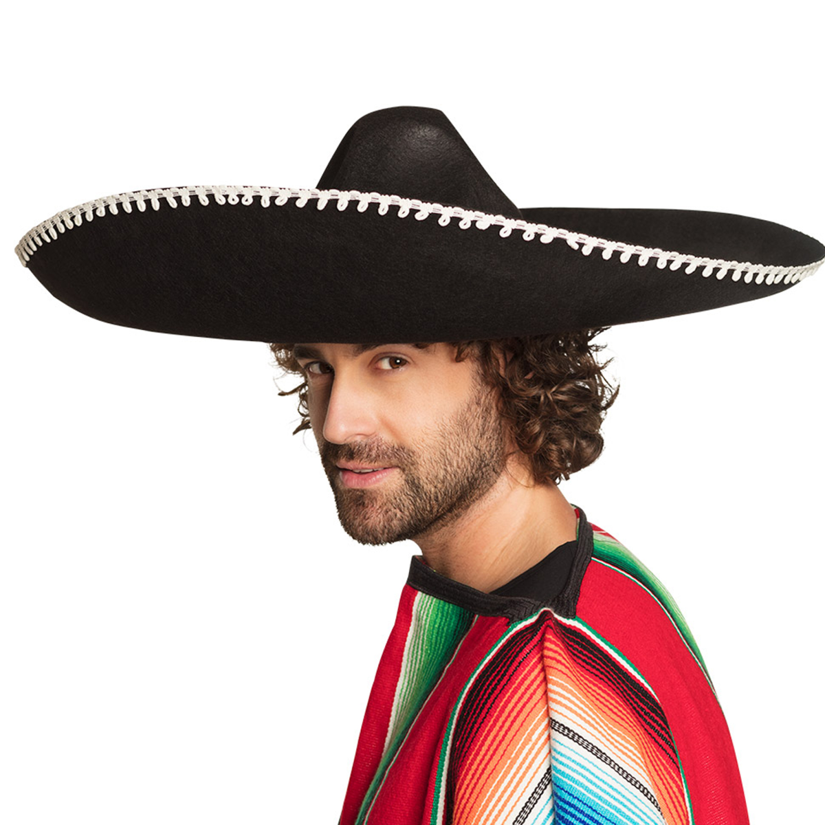 Chapéu Mexicano Mariachi - Mascarilha