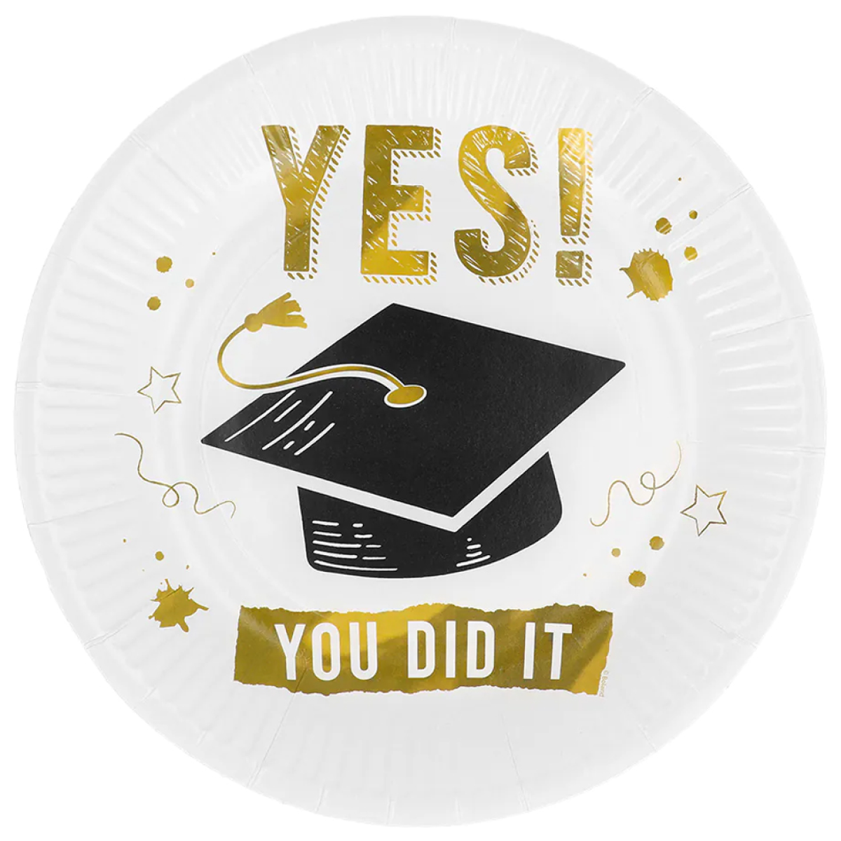 Pratos Graduation 8 Unid - Mascarilha